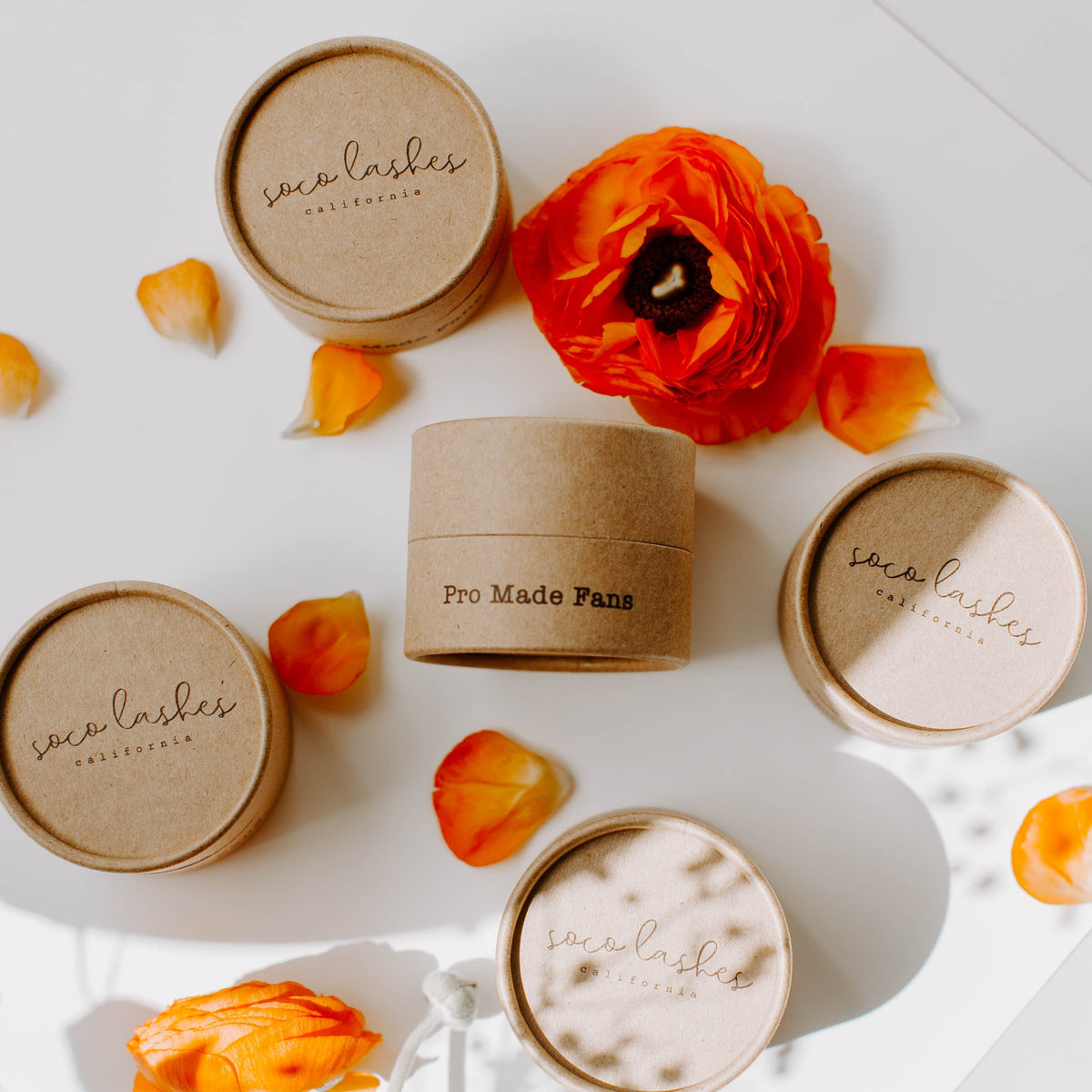 6D Pro-Made Loose Fans — SoCo Lashes